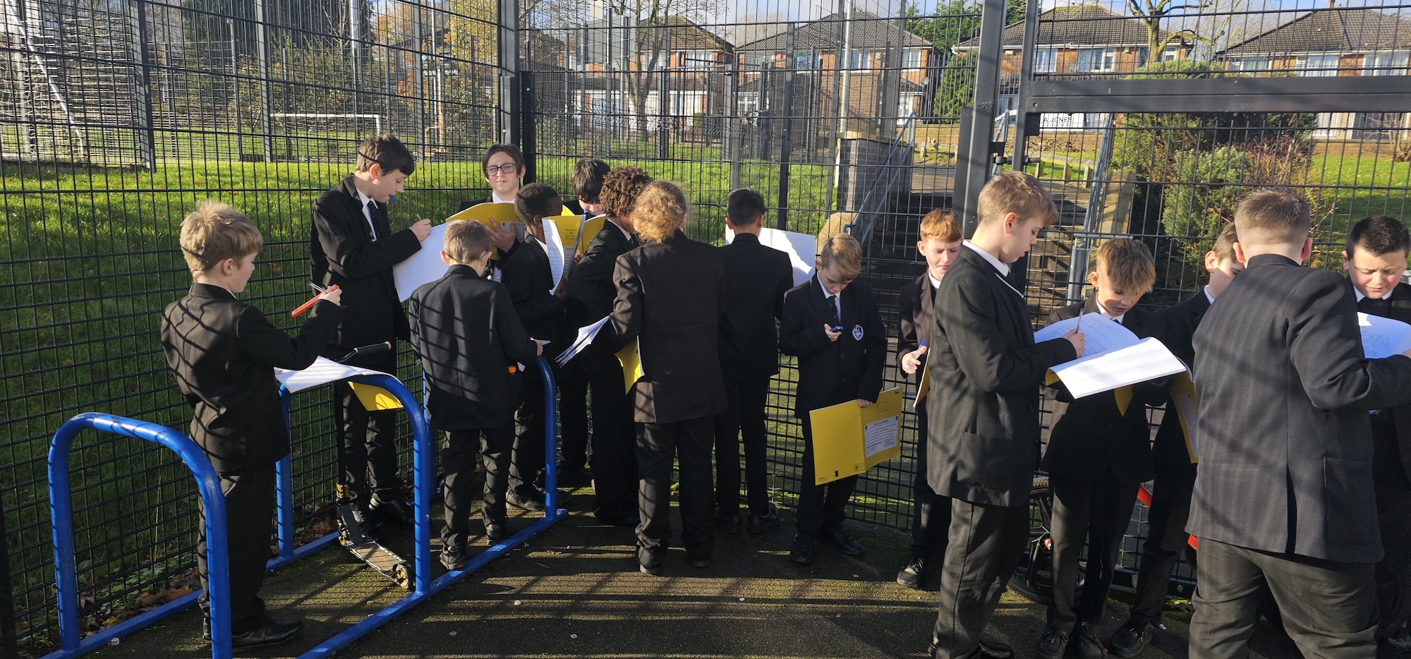 Year 7 Weather Fieldwork - Turves Green Boys' School