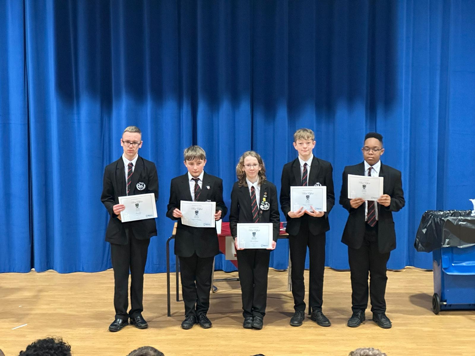 Rewards Assemblies - Turves Green Boys' School