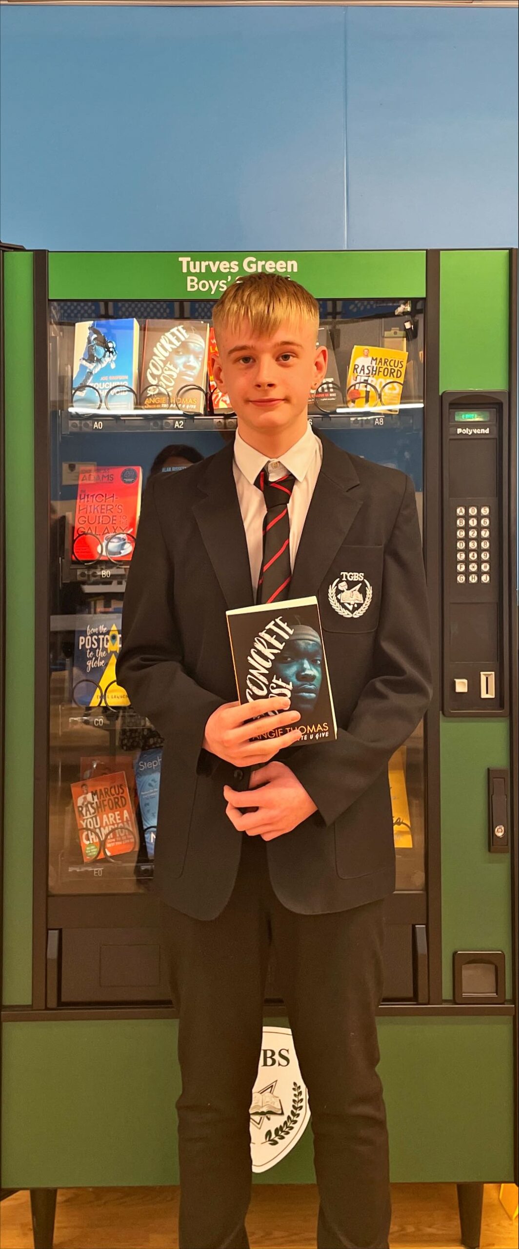 Vending Machine Rewards - Turves Green Boys' School