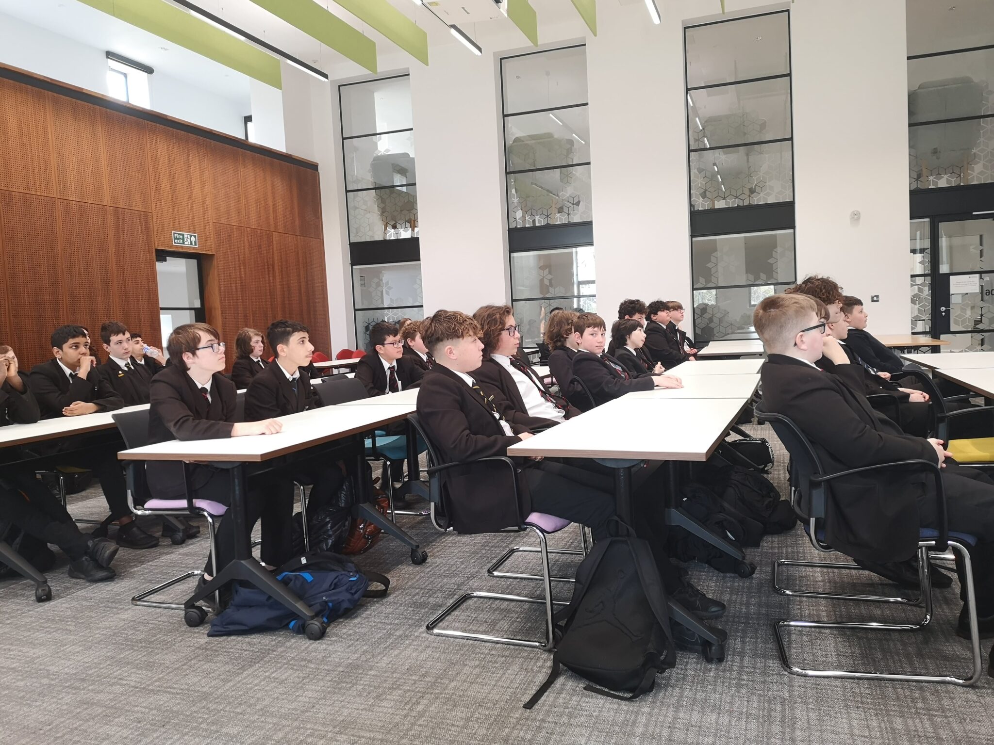 Year 7 & 8 visits the University of Birmingham - Turves Green Boys' School